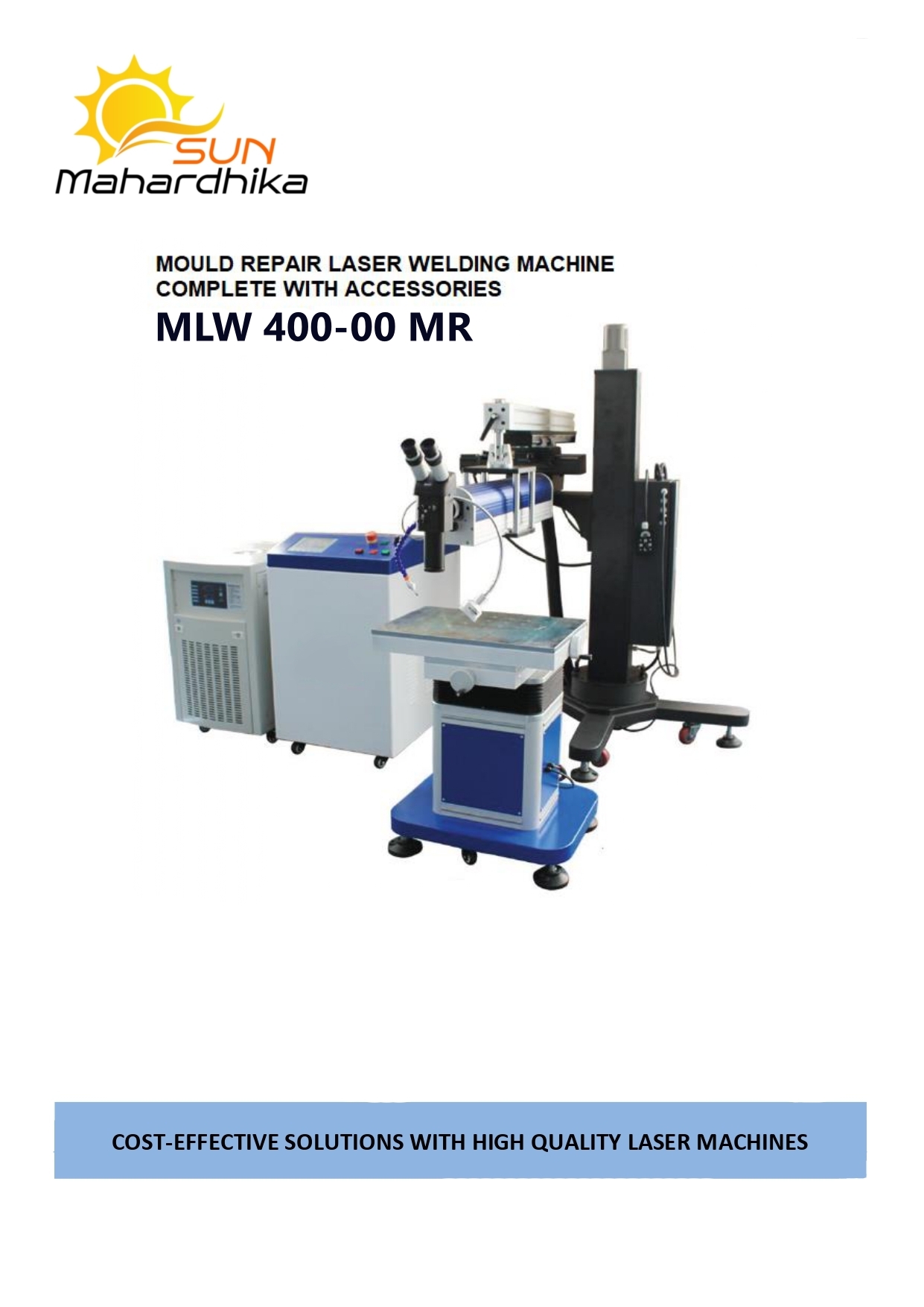 SUN Laser Welding Mold Repair Machine MLW 400-00 MR – Sun Mahardhika